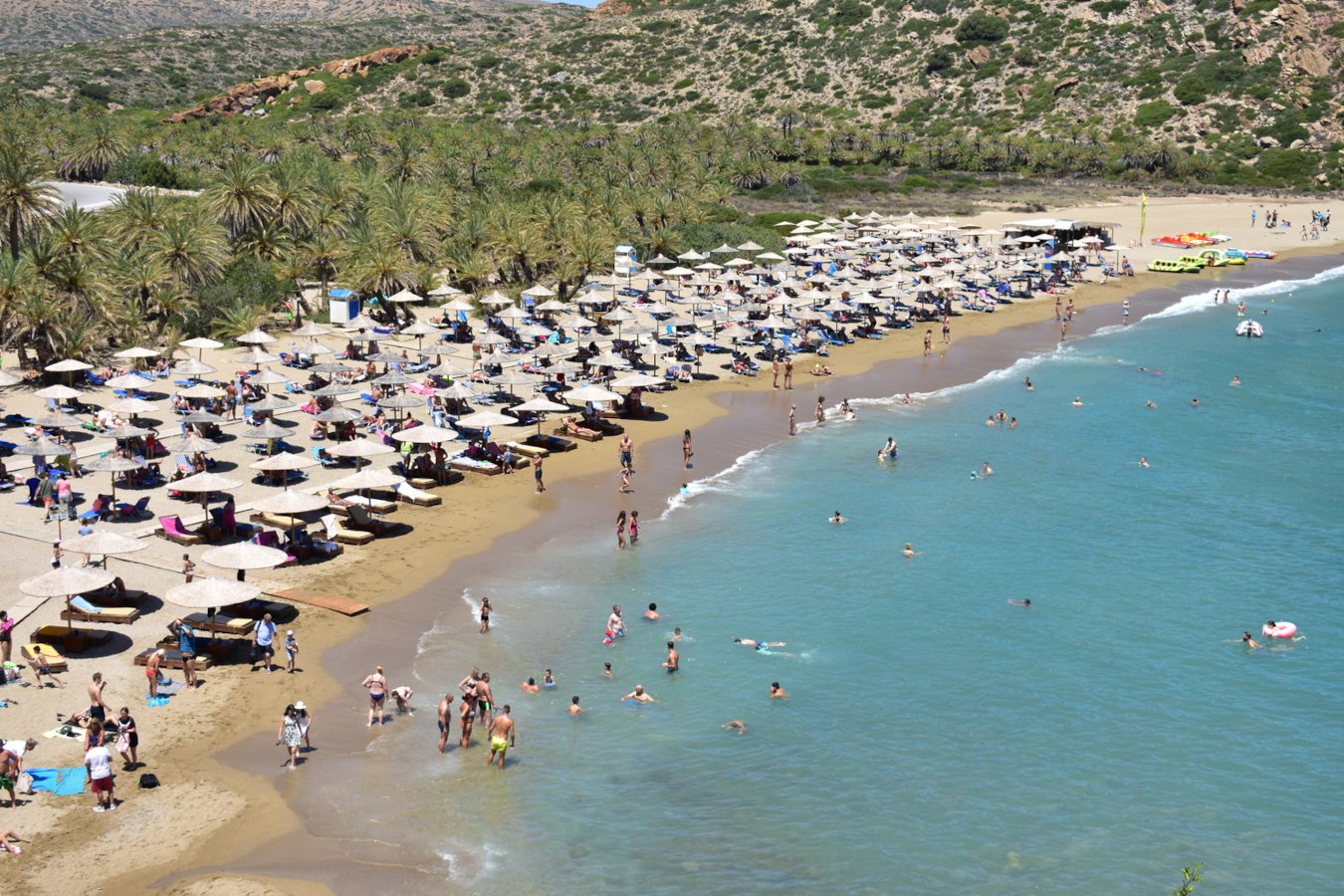 Φοινικόδασος του Βάι: Το δάσος και η παραλία - Travel with no map